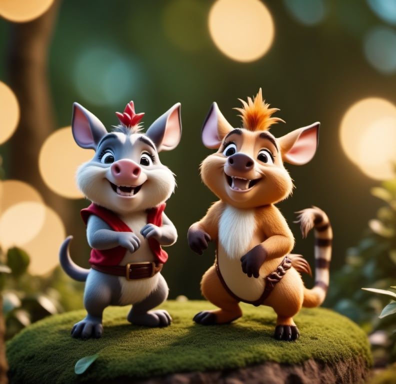 Timon The Lovable Meerkat and His Best Friend Pumbaa - Pumbaa ...